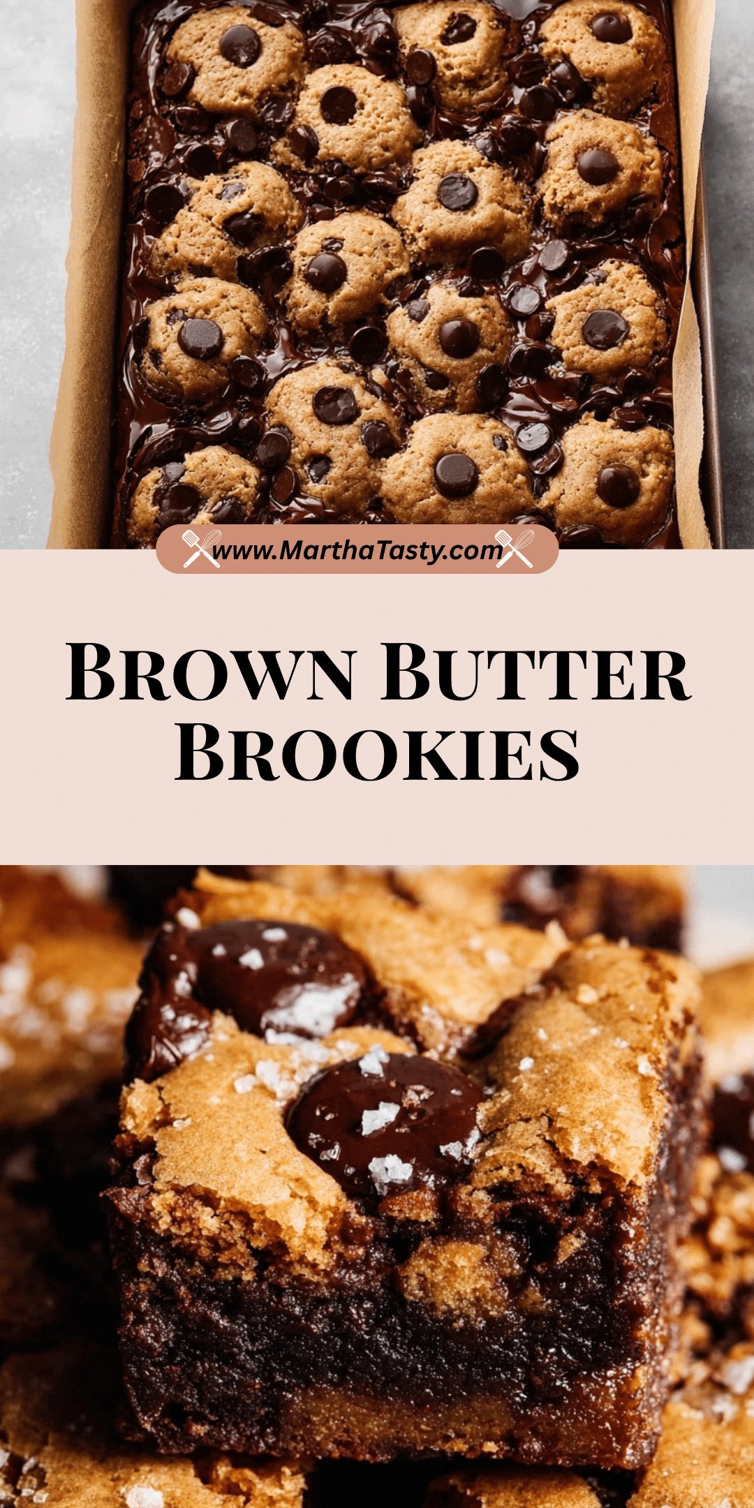 Brown Butter Brookies Recipe: Decadent Fudgy Brownie & Chewy Cookie Bars