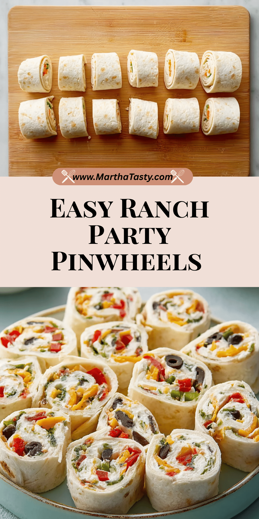 Party Pinwheels Recipe - Easy Crowd-Pleasing Finger Food