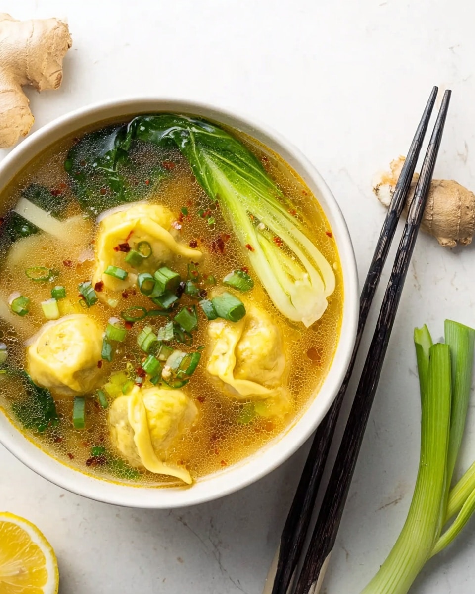 Easy Wonton Soup: Cozy & Flavorful Homemade Wontons