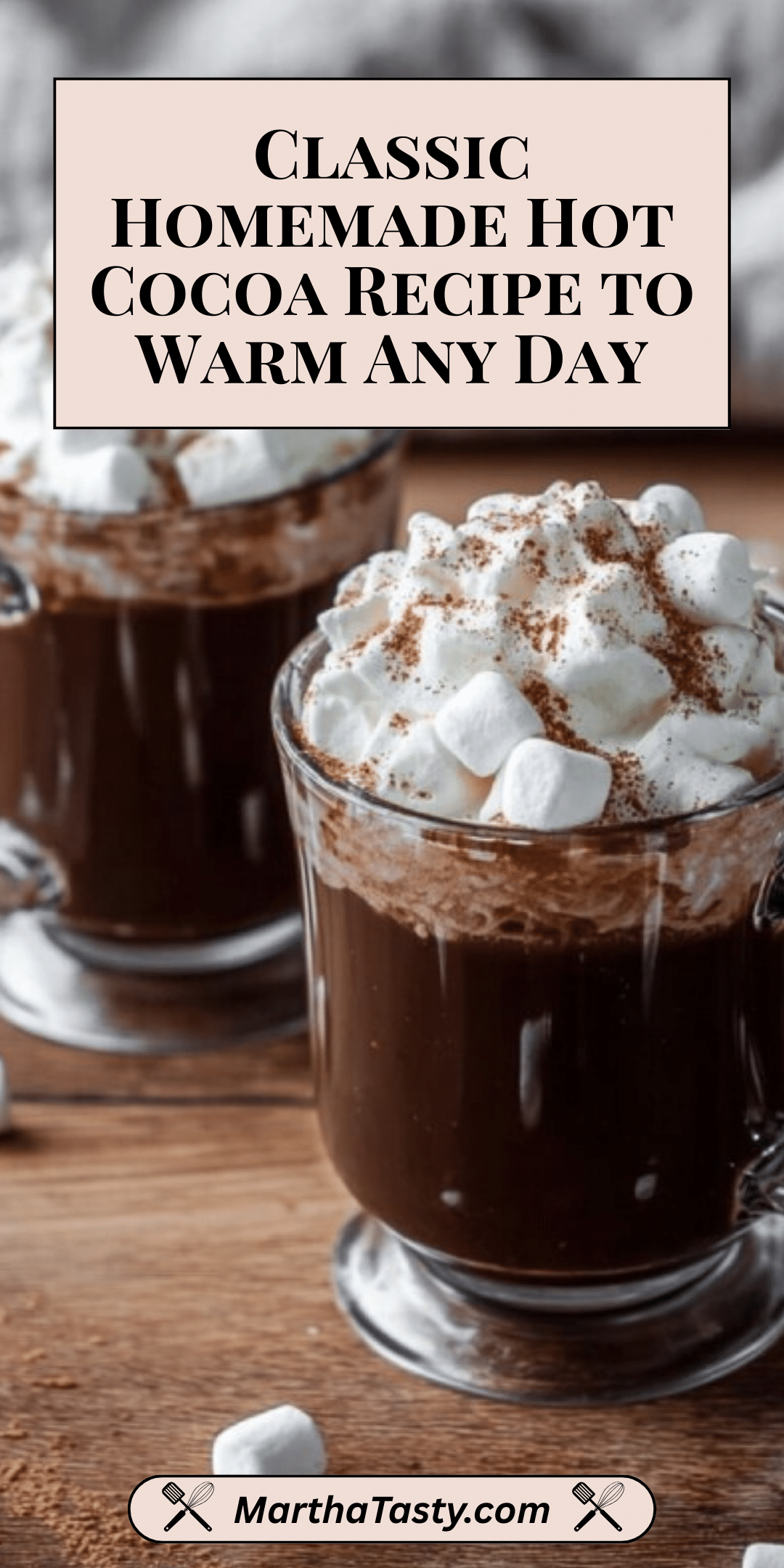 Creamy Homemade Hot Cocoa from Scratch | Cozy Winter Drink