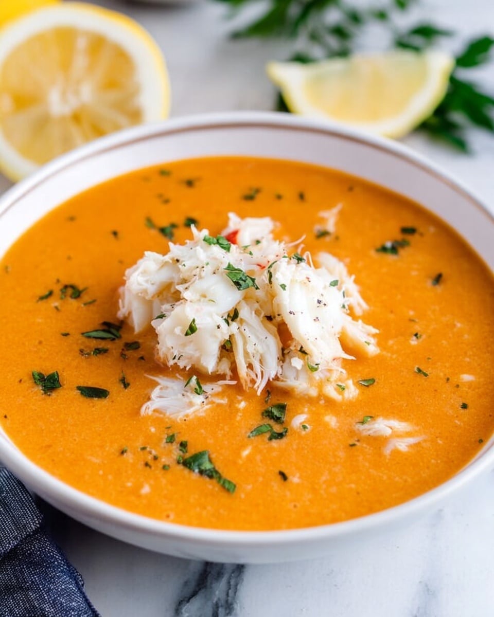 Creamy Crab Bisque: Irresistibly Smooth Seafood Soup