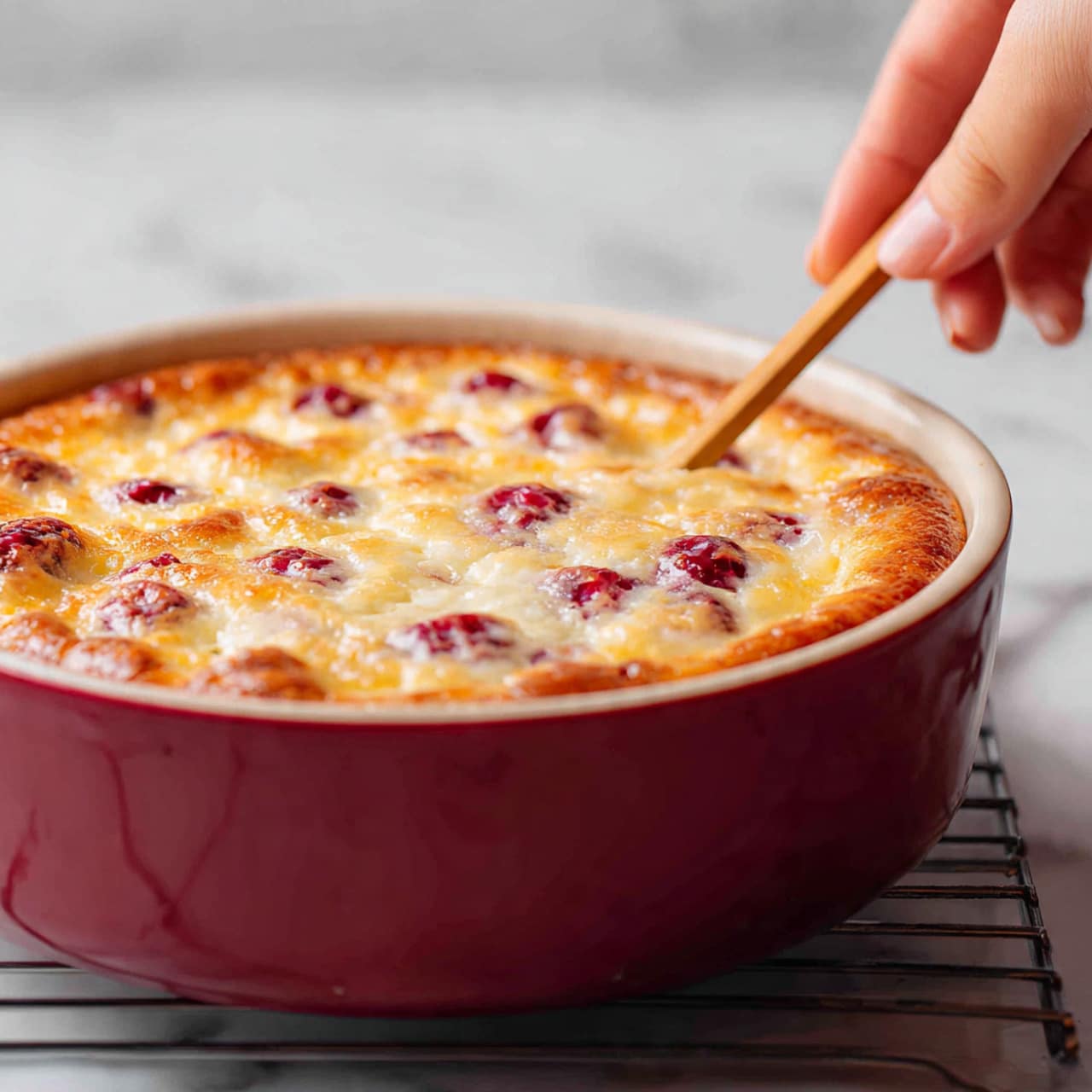 Crustless Cranberry Pie: Easy & Delicious Holiday Dessert