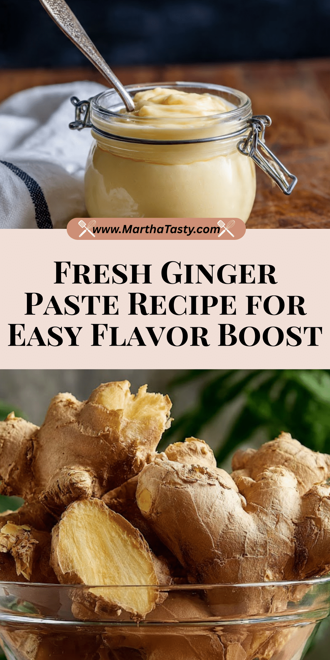 Homemade Ginger Paste: Quick & Fresh Spice Booster