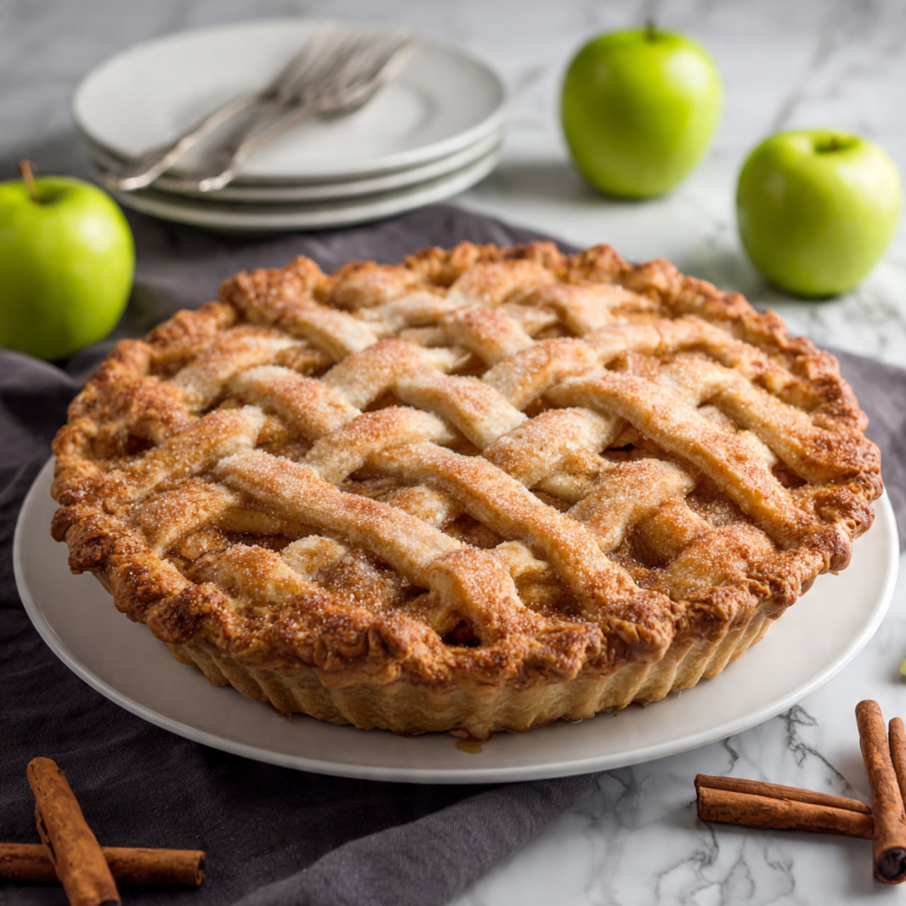 My Perfect Homemade Apple Pie – Irresistibly Flaky & Spiced